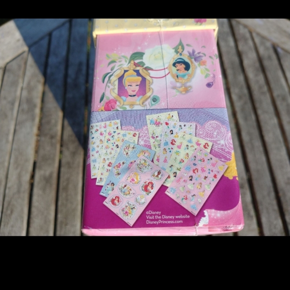 Disney | Toys | New 80 Disney Princesses Sticker Keepsake Box ...